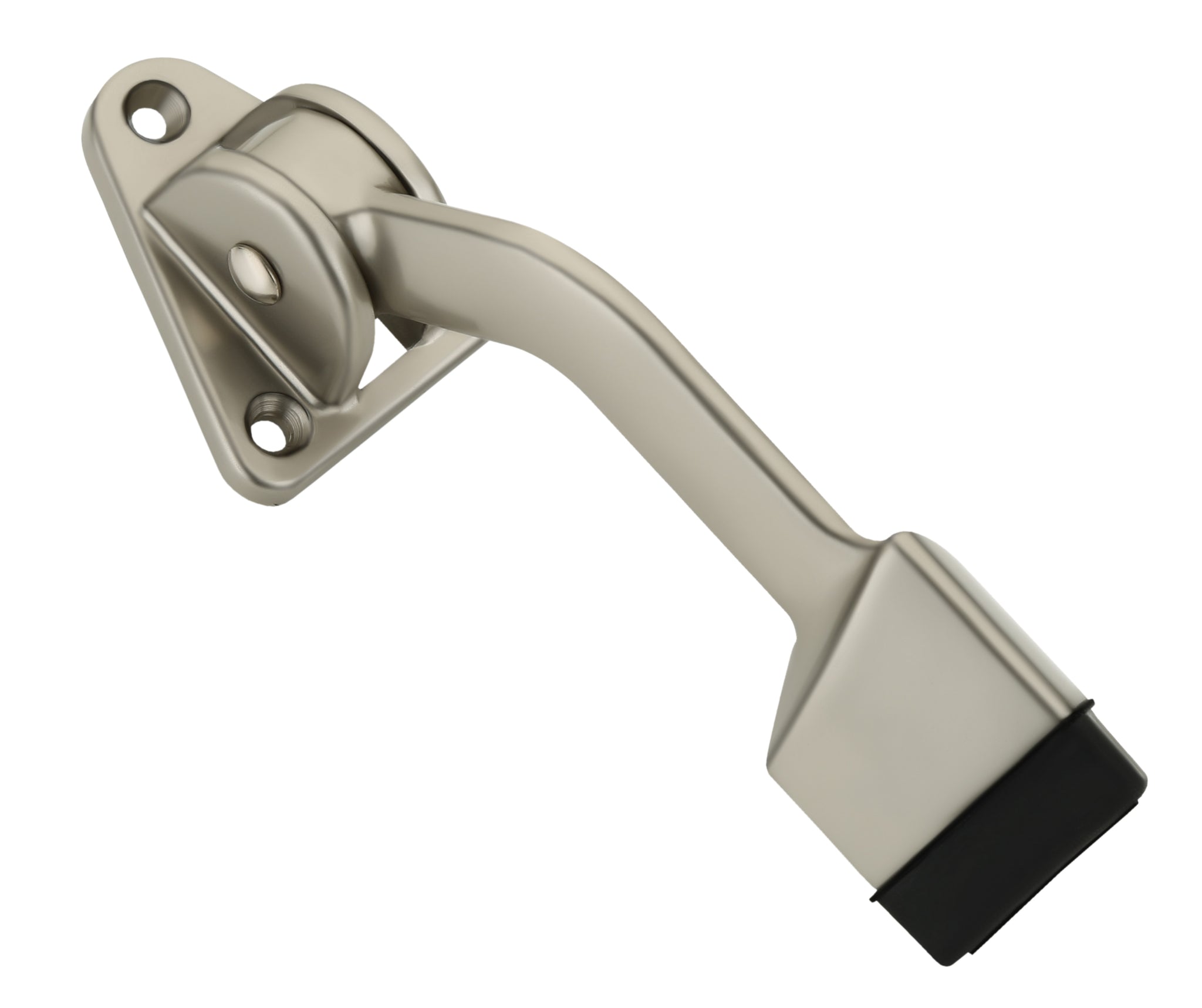 Layers Hardware™ Door Stopper Triangle Single Zinc Satin White