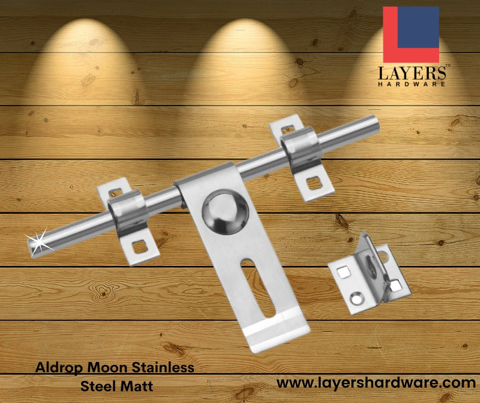 Layers Hardware™ Aldrop Moon Stainless Steel Matt